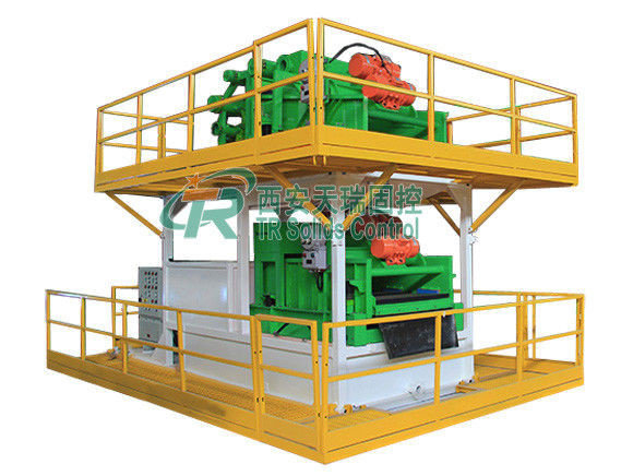 High Efficiency TBM Slurry Separation with Dewatering Centrifuge Mud Cleaning System from TR Solids Control，API