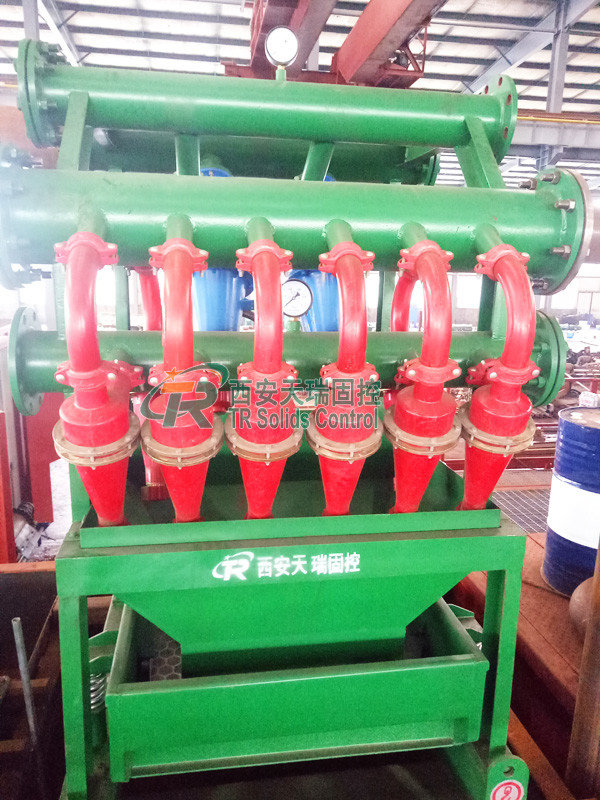 4 Inch Oilfield Hydrocyclone Dewatering / Solids Control Desilter Cones System，Mud Recycling Desilter