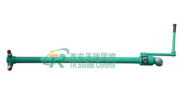 Oilfield Drilling Mud Gun with Three Adjustable Nozzles 200KG Weight，Oil Sludge Mud Gun