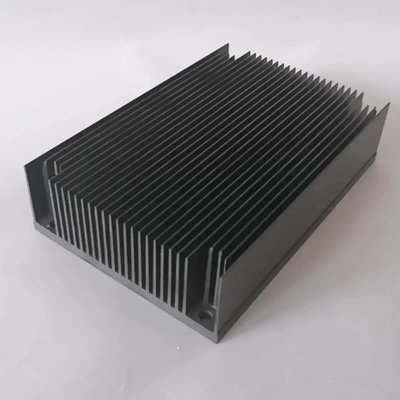 aluminum Anode black heat sink， extrusion heat sink