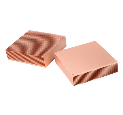 Skivied Copper & CNC Processing Heatsink