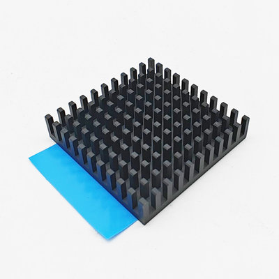 aluminum Anode black heat sink， extrusion heat sink for PCB