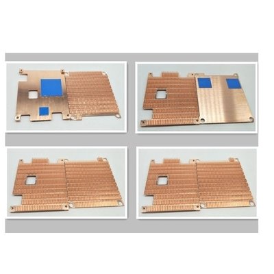 Skivied Copper & CNC Processing Heatsink