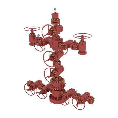 API 6A Wellhead & X-mas Tree for Oil and Gas Well/ Wellhead Production Tree/ Oil Christmas Tree supplier