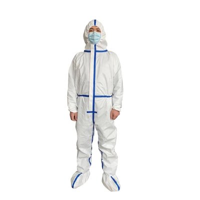 Disposable Medical Protective Suit with stocks and ready to delivery supplier
