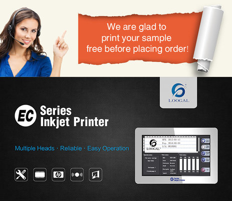 EA Jet Production Inline Inkjet Printer Date Expire Date