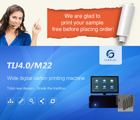 TIJ High Speed Inkjet Printer 4-16 Print Heads Support Combined Barcode