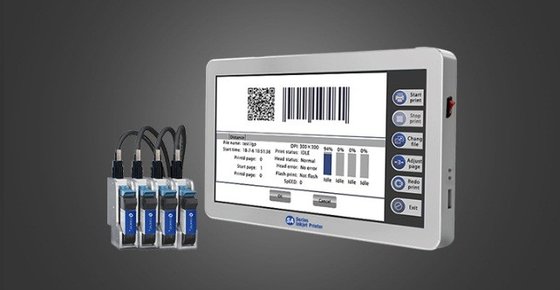 Automatic Coding And Marking Printers , Inkjet Marking Equipment Long Lifespan