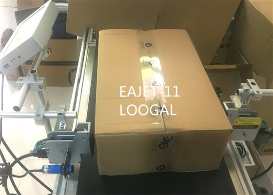 Small Size TIJ Inkjet Printer , Inkjet Marking Machine 600*300 Resolution Inner Built Network