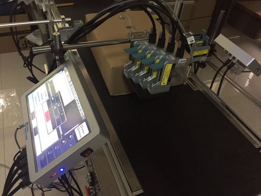 Industrial Digital Continuous Inkjet Printer Splendid High Speed 90m/Min