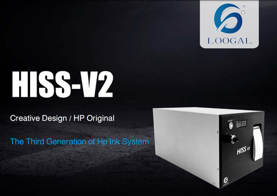 HISS Code Continuous Ink Supply System For Hp Printers Water Based