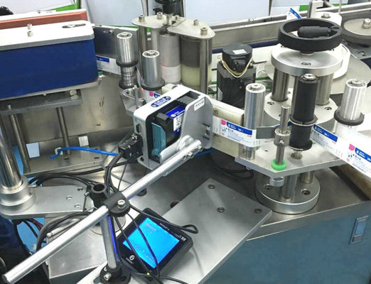 Smart Inline Inkjet Printer , Industrial Inkjet Coding Printer 360° Rotary Screen