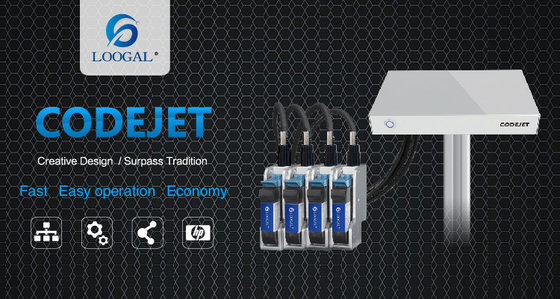 Professional thermal technology easy operation High Resolution Inkjet Printer Trademark Logo Graphic Durable Smart
