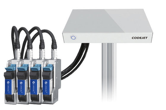 Cardboard Inkjet Batch coding machine, automatic High Dpi Printer Continuous Inkjet Printer Batch Coding Small Character