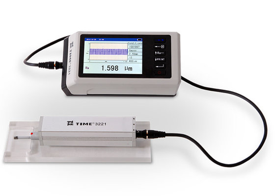 High Accuracy Digital Surface Roughness Tester TIME®3221, 800μm measuring range, 45 parameters, 10% tolerance