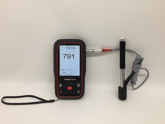 Handheld Leeb Hardness Tester TIME5350 Large Display Easy Operation Micro SD Card