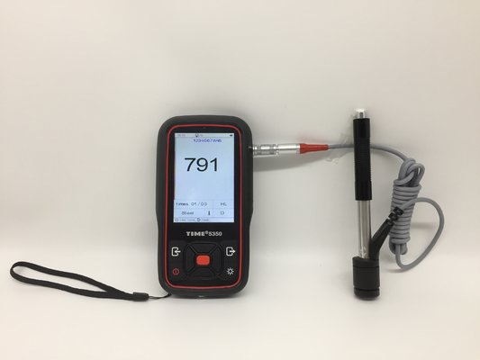 Handheld Leeb Hardness Tester TIME5350 Large Display Easy Operation Micro SD Card