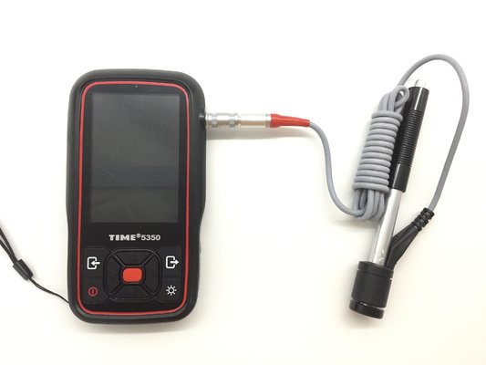 Handheld Leeb Hardness Tester TIME5350 Large Display Easy Operation Micro SD Card
