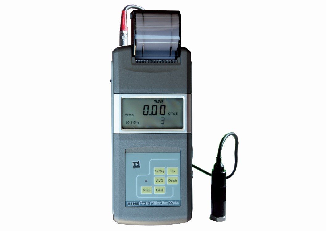 Portable Vibration Tester TIME®7212 fast flaw detection of motor, electric fan, pump, compressor and machine tools