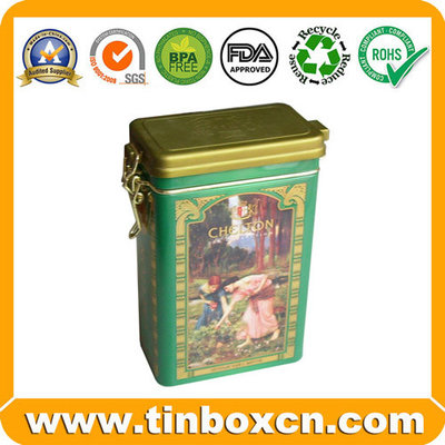 Tea Tin,Tea Box,Tea Caddy,Tin Tea Can,Tin Tea Box