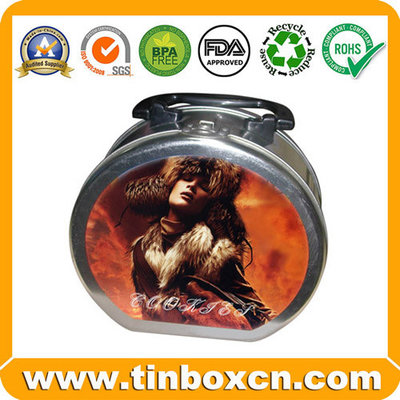 Lunch Tin,Lunch Box,Tin Lunch Box,Tin Box with Handle