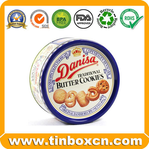 High Quality Round Tin Can & Cookies Tin Box At www.tinboxcn.com