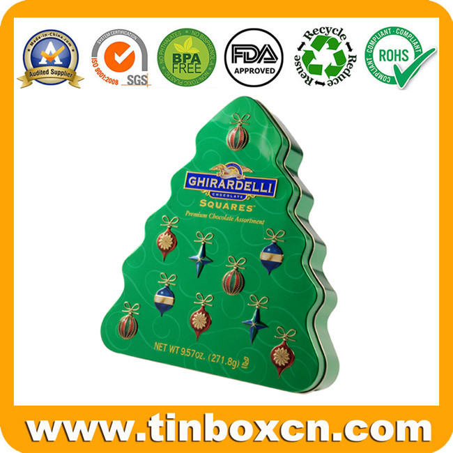Christmas gift tin box,round tin can,square tin box At www.tinboxcn.com