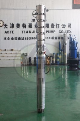 Stainless steel submersible high pressure borehole water pump for deep well