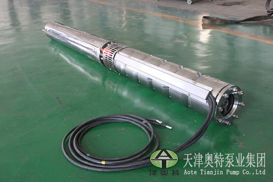 stainless steel centrifugal theory electric power submersible water filled deep well pump
