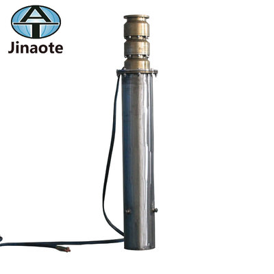 Stainless steel submersible high pressure borehole water pump for deep well