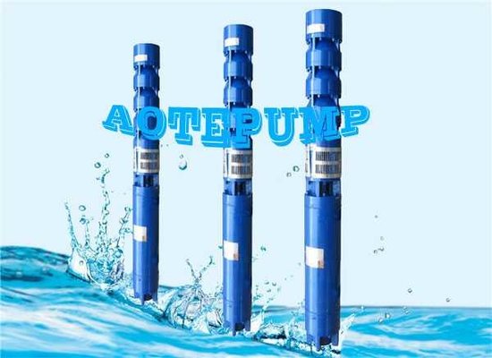 radial theory multi-stage groudwater/sea water vertical/horizontal 3 phase ac motor submersible pumps