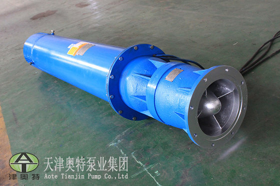 High lift horizontal mine dewatering pump