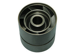 Diffuser and impeller for electrical submersible oil pumps