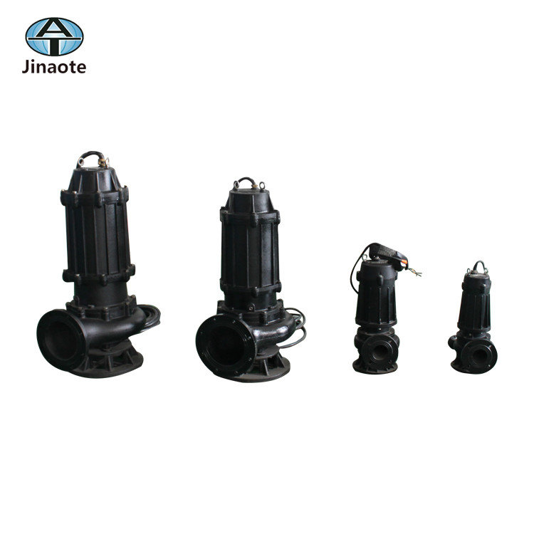 wq series nonclog submersible sewage pump submersible pump dirty water 50m head cleanup sump pump