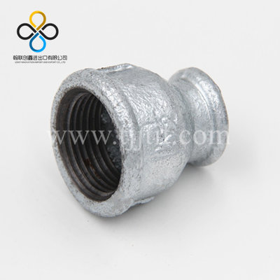 240 Hot dip galvanized malleable cast iron pipe fitting concentric reducing sockets beaded with ribs made in china supplier