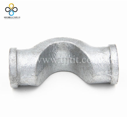 85 Hot dip galvanized malleable cast iron pipe fitting  crossovers banded made in china supplier