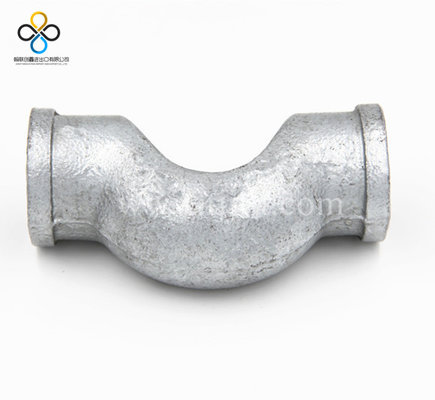 85 Hot dip galvanized malleable cast iron pipe fitting  crossovers banded made in china supplier