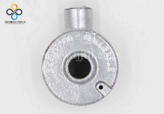 Hot dip galvanized malleable iron L321 terminal back outlet box conduit box supplier