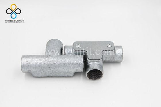 Hot dip galvanized malleable iron C253 inspection tee bend conduit box supplier
