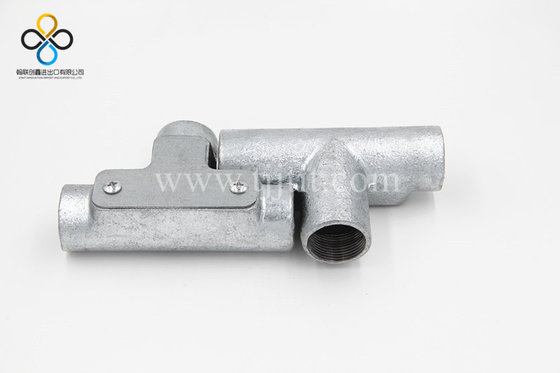 Hot dip galvanized malleable iron C253 inspection tee bend conduit box supplier