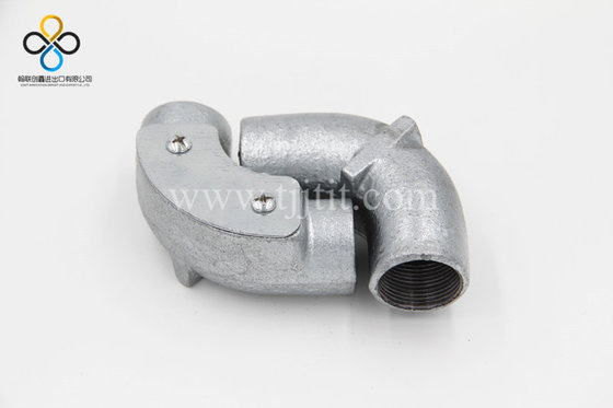 Hot dip galvanized malleable iron C252 inspection bend conduit box supplier
