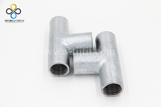 Hot dip galvanized malleable iron solid tee bend conduit box supplier