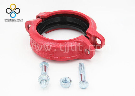 CCC FM UL Good quality Rigid Coupling Ductile iron grooved fittings supplier