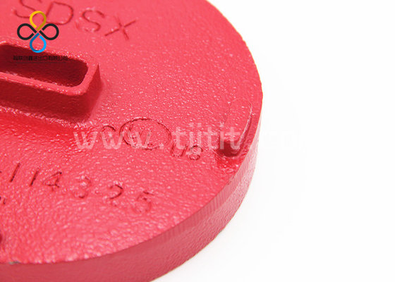 CCC FM UL Good quality Grooved Cap Ductile iron grooved fittings supplier