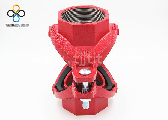CCC FM UL Good quality  Mechanical Cross S Ductile iron grooved fittings supplier