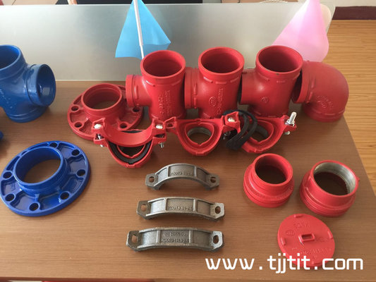 CCC FM UL High quality Ductile iron grooved fittings supplier