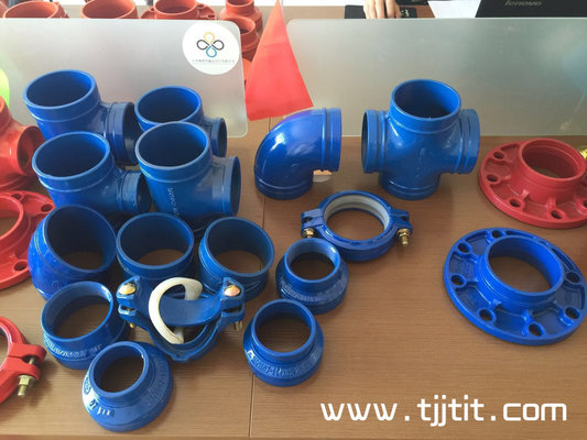 CCC FM UL High quality Ductile iron grooved fittings supplier