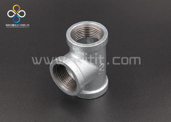 Pipe fittings/Hot galvanized malleable iron pipe fittings Tees supplier
