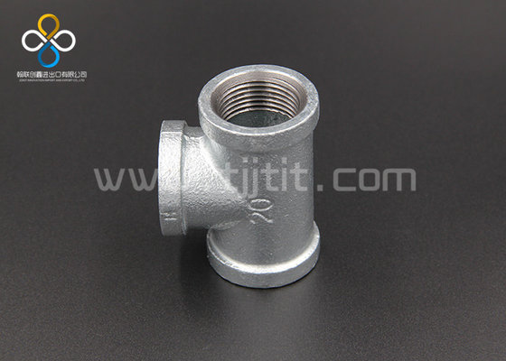 Pipe fittings/Hot galvanized malleable iron pipe fittings Tees supplier