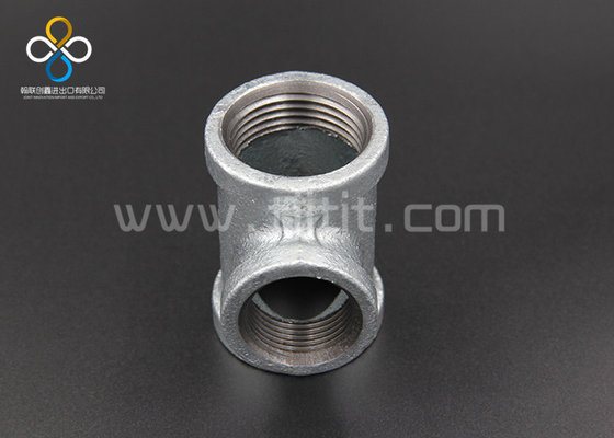 China Hot galvanized malleable iron pipe fittings Reducing Tees supplier